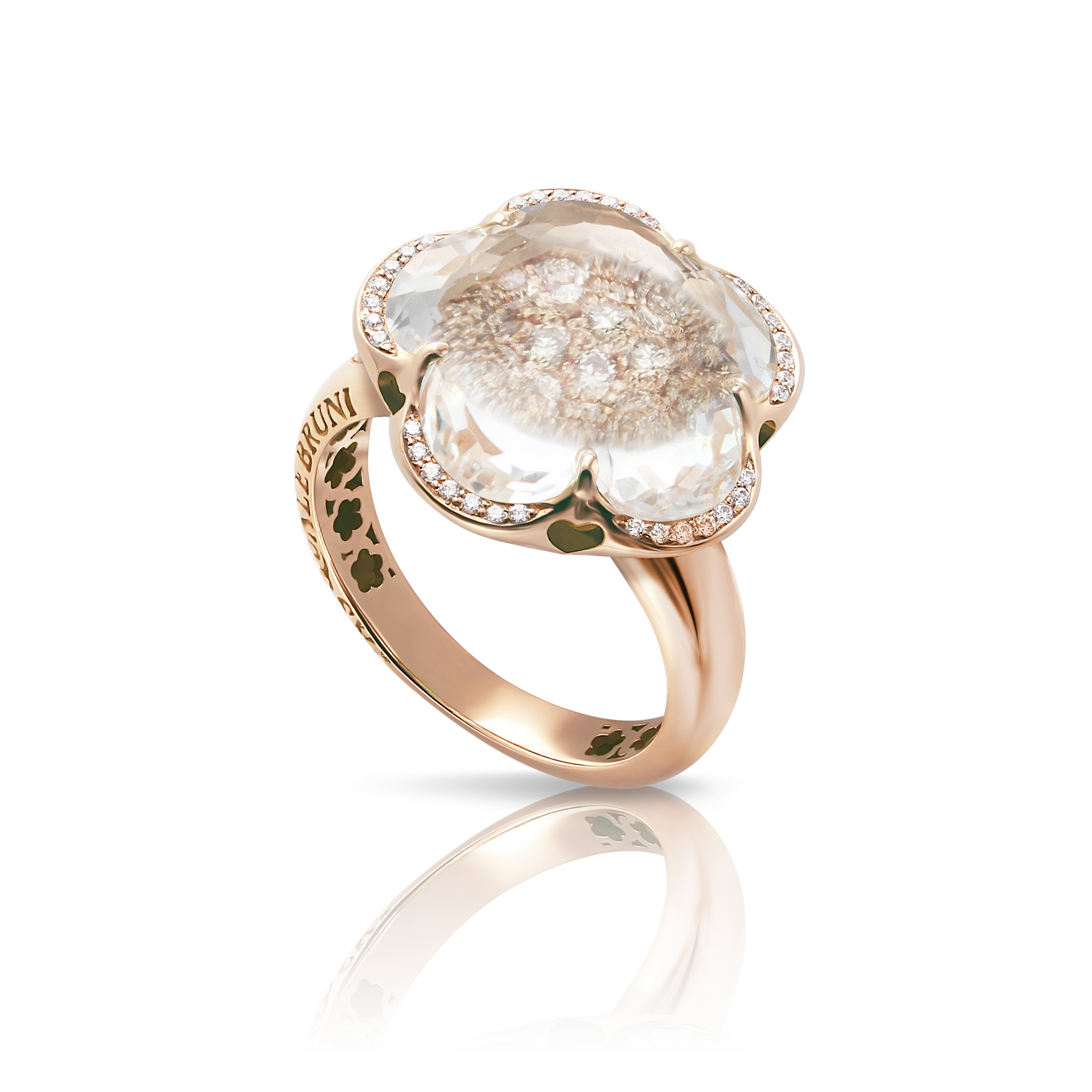 Bon Ton Ring - Rock Crystal